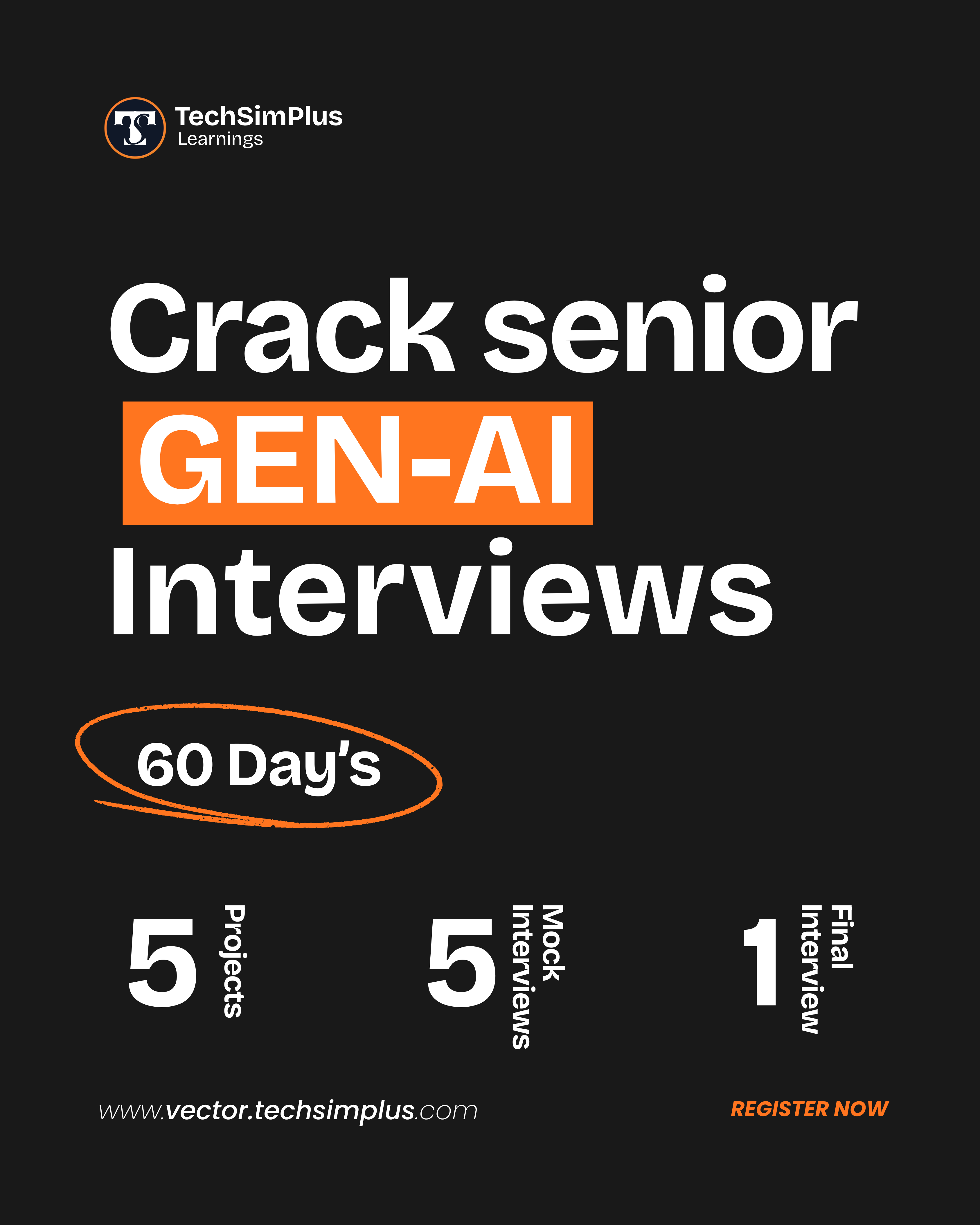 Gen-AI Developer Course 2026 | LangGraph · MCP · RAG | TechSimPlus